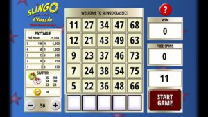 Slingo Classic - Play Slingo Games at Slingo Arcade